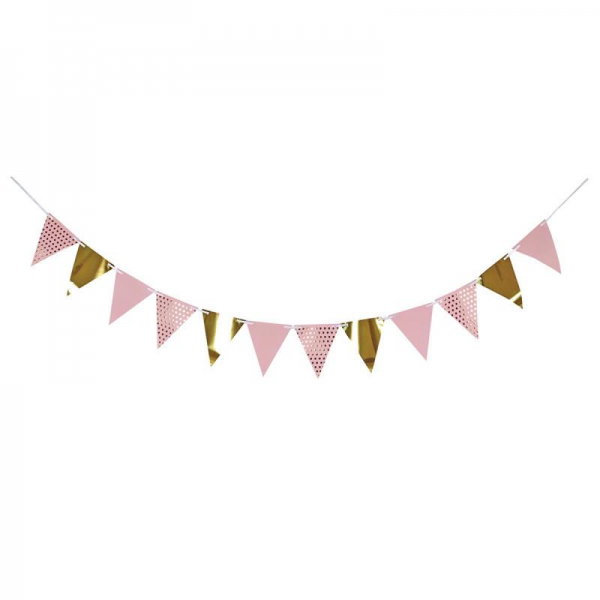 PARTY Rose Gold Banner 95629