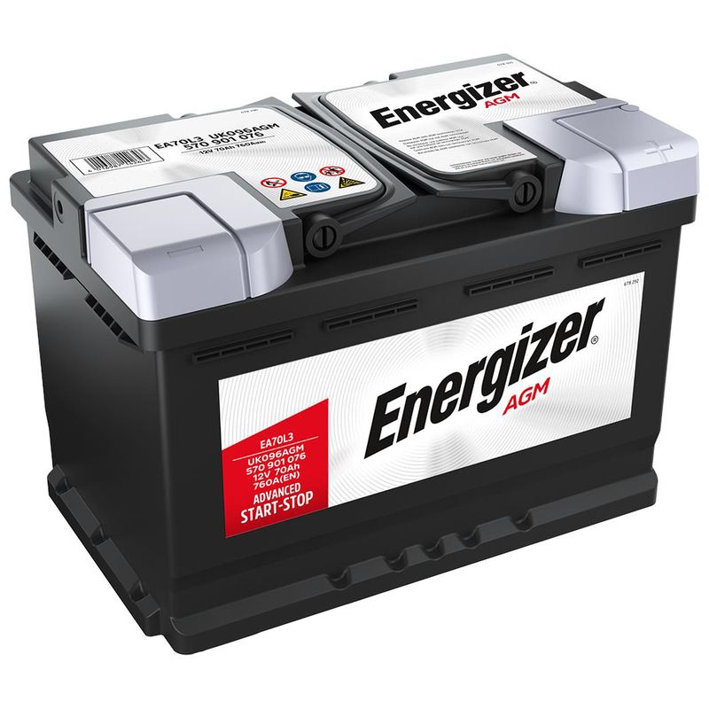 Akumulator ENERGIZER Premium AGM 12 V 70 Ah +D