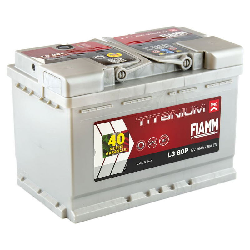 Akumulator FIAMM Titanium Pro 12 V 80 Ah +D