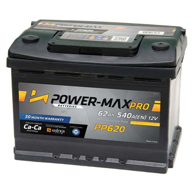 Akumulator POWER MAX Pro pp620 12 V 62 Ah +D