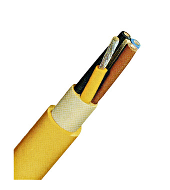 Gumeni savitljivi kabl NSSHöu-J 4x25, žuti
.