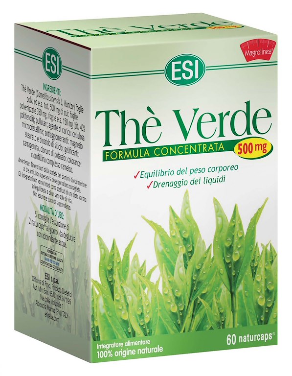 Zeleni čaj - The verde 500 mg