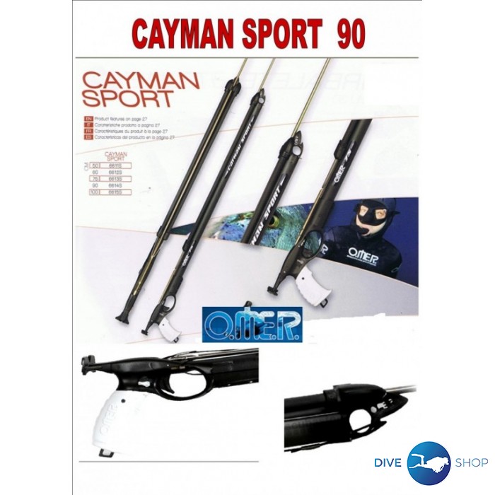Puška za podvodni ribolov Omer Cayman Sport 90
