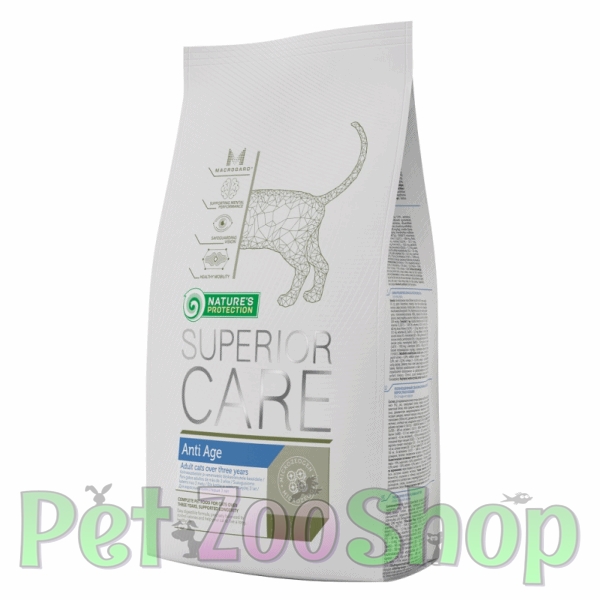 Natures Protection Superior Care Hrana za Mačke preko 3 godine starosti Anti Age 1.5kg