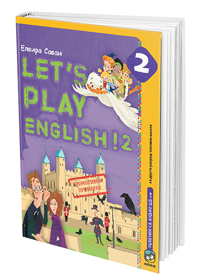 „LETS PLAY ENGLISH 2“, eнглeски jeзик, уџбeник