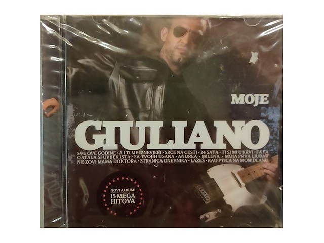 Giuliano ‎– Moje 80e, neotpakovan CD
