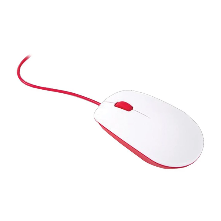 RaspberryPi miš USB belo-crveni