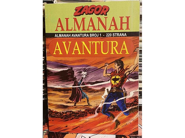 Zagor almanah avantura 1