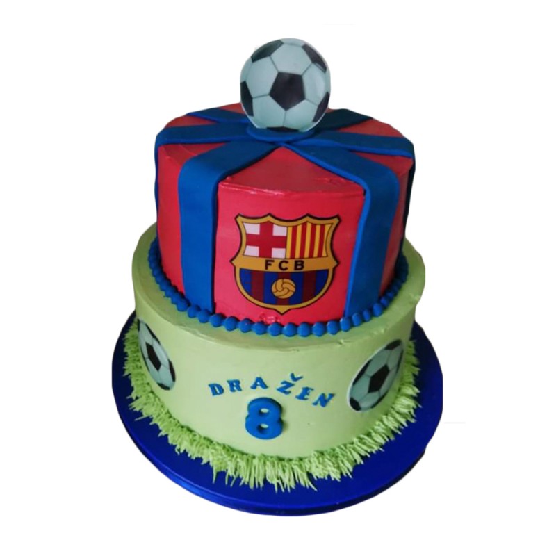 Fudbalerska rodjendanska torta Barcelona