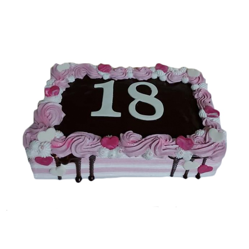 Jednostavna torta za osamnaesti rodjendan