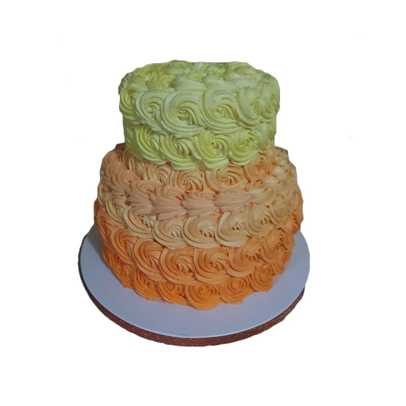 Svadbena torta u tri boje
