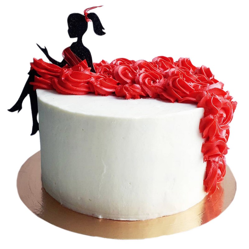 Svecana torta sa figurom dame