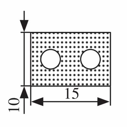 Gumeni profil sunđerasti 15×10 – M211001500