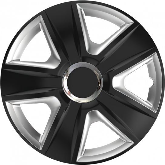Ratkapne 16″ Esprit RC Black & Silver (ABS)