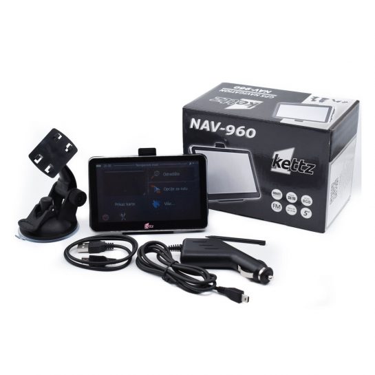 GPS navigacija 5″ Kettz NAV-960 8GB