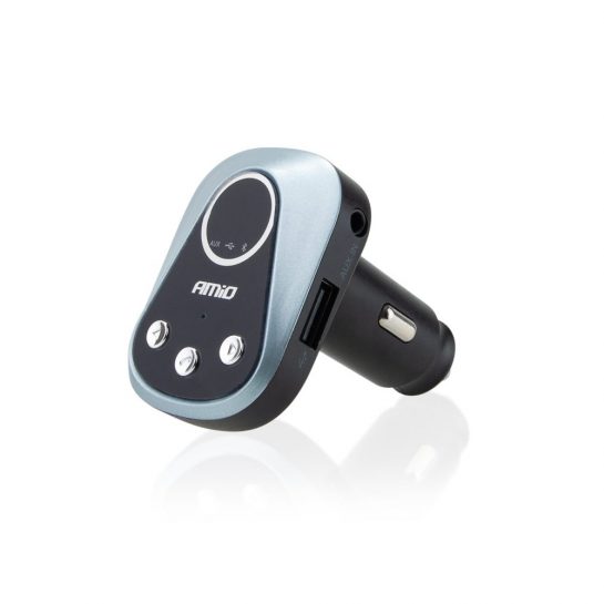 Bluetooth FM transmiter i USB auto punjac – Amio 02252