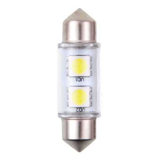 Sijalice LED sulfidna, T11x36mm, 12V, 2 SMD (2 kom) – 92506