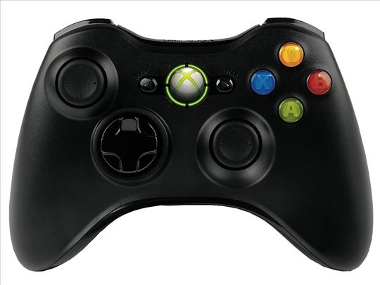 Xbox 360 džojstik bežični X-BOX Crni