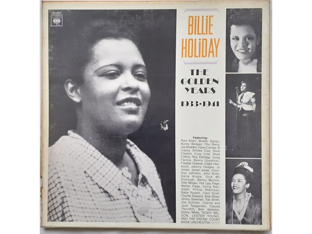 BILLIE  HOLIDAY  - 3LP Box The GOLDEN YEARS