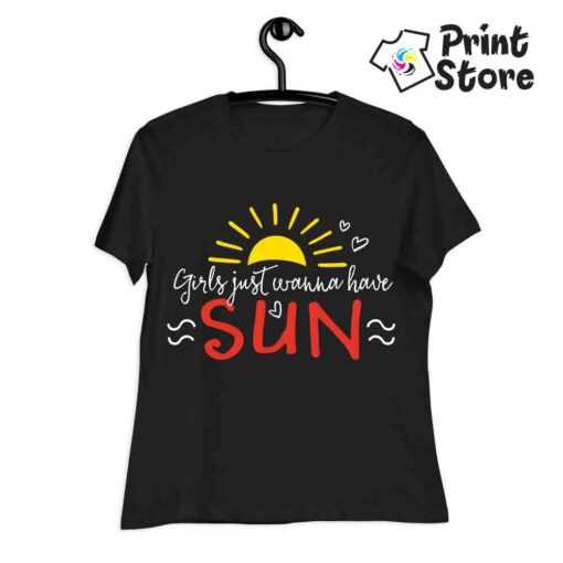 Ženske majice – Girls just wanna have Sun