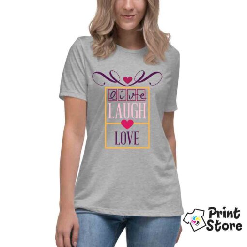 Ženske majice – Live, laugh and love