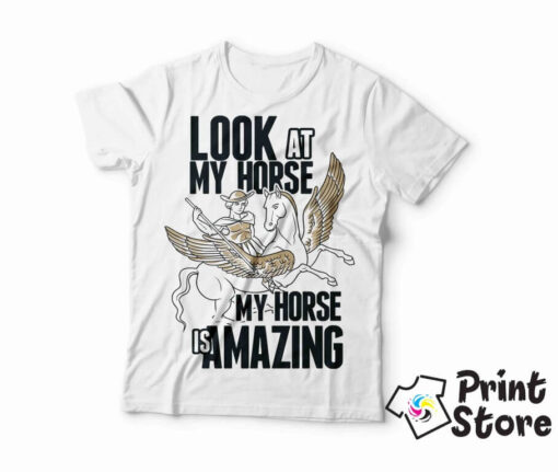 Muške majice – Look at my horse