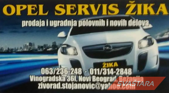 Opel delovi i servis Beograd