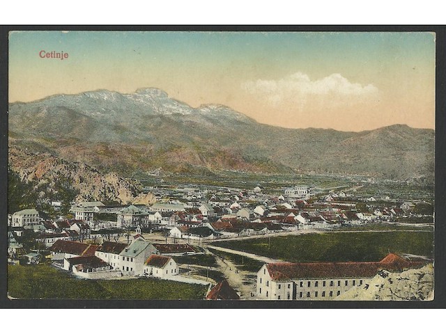 crna gora cetinje panorama
