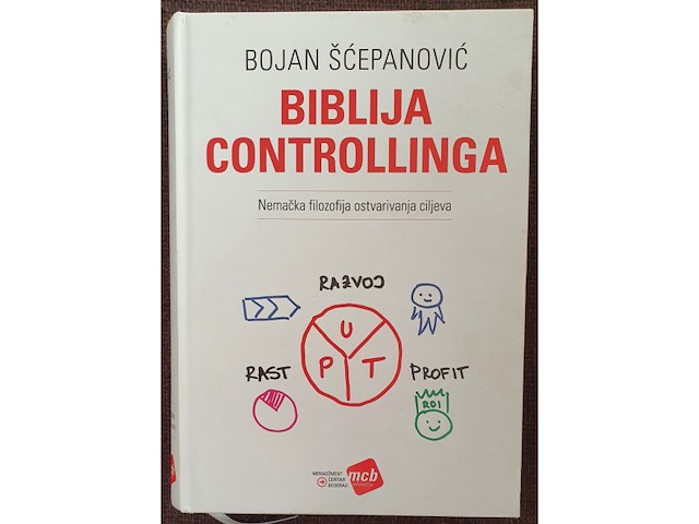 BIBLIJA CONTROLLINGA kontrolinga Bojan Šćepanović nekor