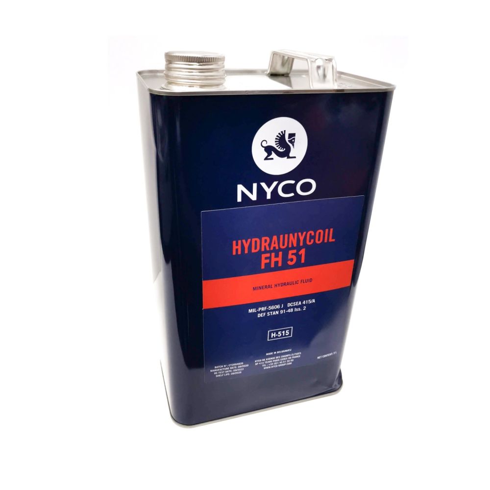 NYCO - HYDRAUNYCOIL FH51 - Hydraulic fluid - 5 Lit