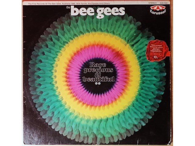 LP BEE GEES - Rare... (2. album), 1968, Germany, VG