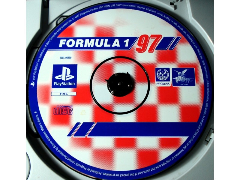 Formula 1 97 SONY PlayStation 1 PS1