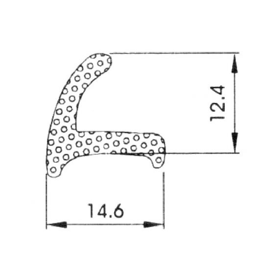 Gumeni profil sunđerasti – M612C