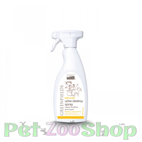 Sprej za uklanjanje fleka i mirisa urina Greenfields Urine Destroy Spray 400ml