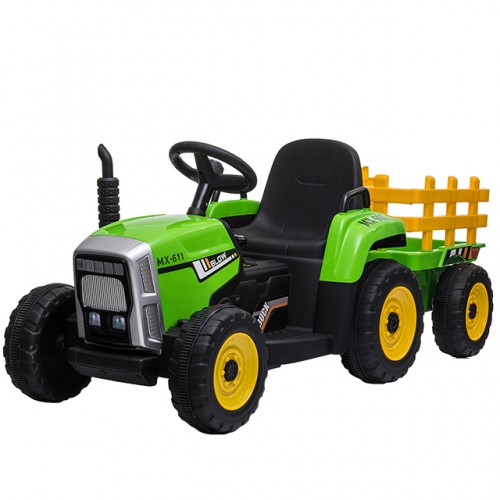 Dečiji traktori sa prikolicom 261 Zeleni