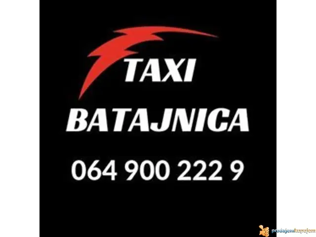 Taxi prevoz Batajnica - 064 900 222 9