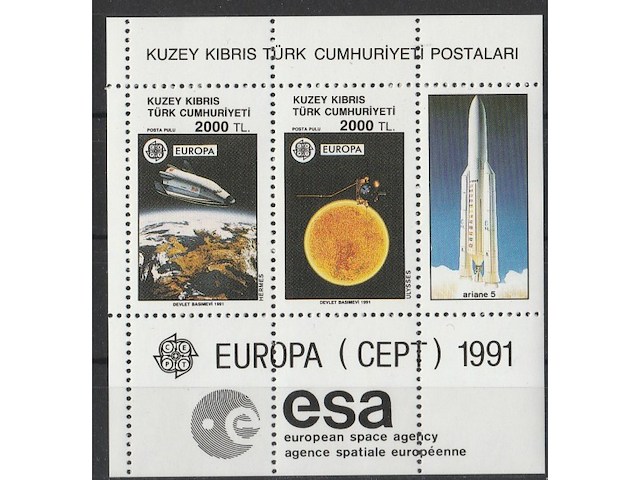 Evropa Cept - Turska 1991