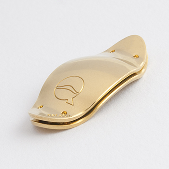 Le Freque 33mm Gold plated (RedBrass) yellow