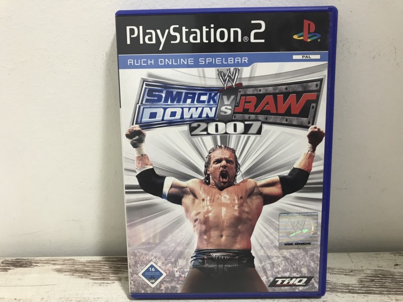 Smack Down vs RAW 2007 - PS2 igra