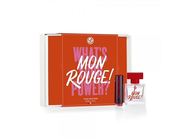 Yves Rocher MON ROUGE set parfem i ruž za usne