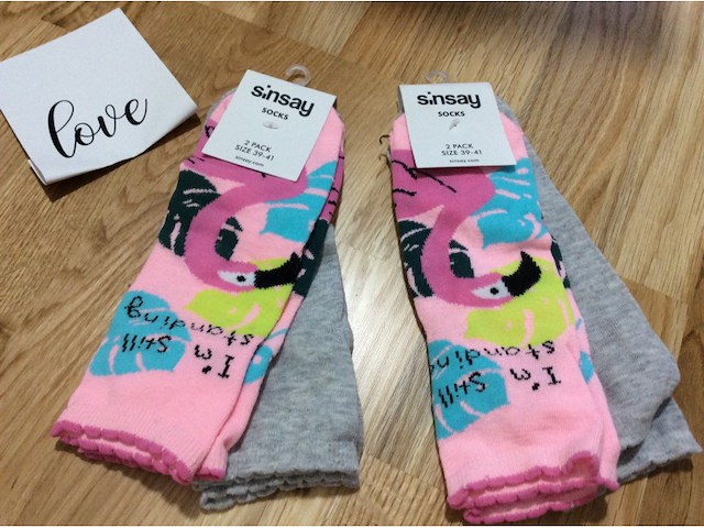 Čarape sa flamingosima