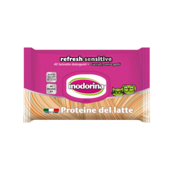 Inodorina Sensitive Milk Protein vlažne maramice 40 kom