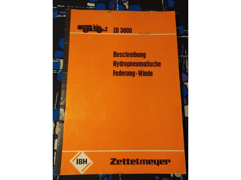 Zettelmeyer IBH ZD 3000 gradjevinska masina