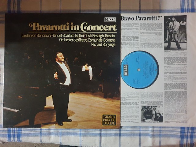 Luciano Pavarotti ‎– Pavarotti In Concert