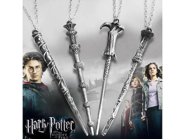 Hari Poter čarobni štapić i ogrlica