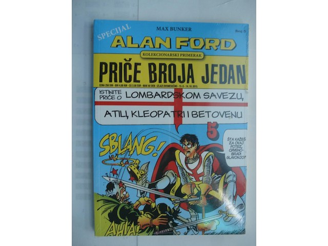 Alan Ford vanredni, Priče broja jedan 5