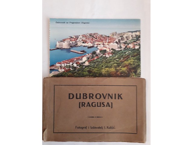 Dubrovnik karnet od 10 razglednica kupljeno 1927.