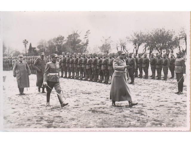 MILAN NEDIĆ general - Kotor 1936 - autentična fotografi