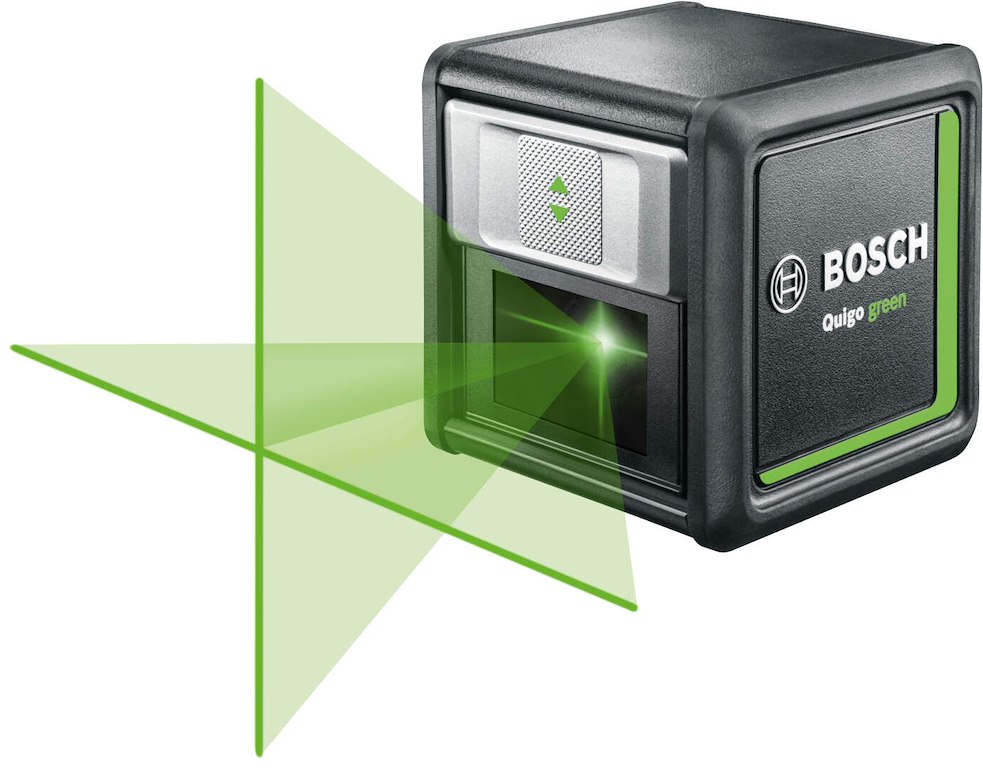 .Bosch Quigo Green linijski laser za ukrštene linije sa zelenim zrakom - 12m