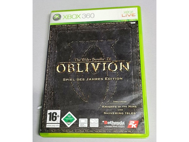 The Elder Scrolls IV Oblivion  XBOX360